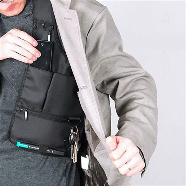 Armpit Bag Anti-Theft Safety Bag Underarm Shoulder Tactical Accessory ...
