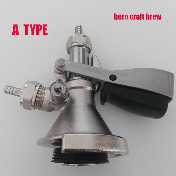 Draft Beer Keg Coupler Beer Tap System Connectors Beer Brewing High ...
