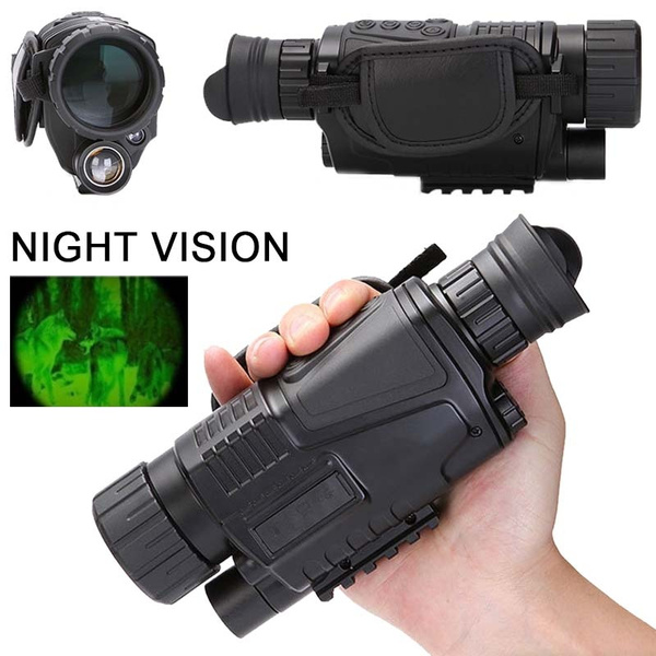 Digital Infrared Night Vision Scope 5X42 Monocular Hunting Video ...