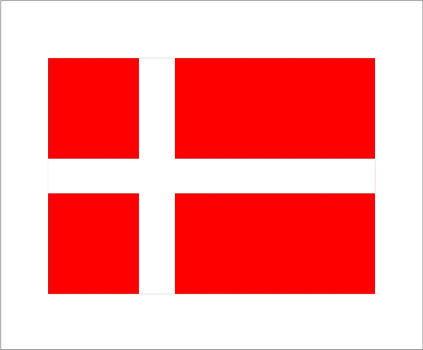 High-quality Denmark Flag Decal Danish Nordic Vinyl Car Truck Bumper ...