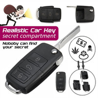 [Realistic Car Key] Portable Waterproof Stash Car Key Safe Compartment ...