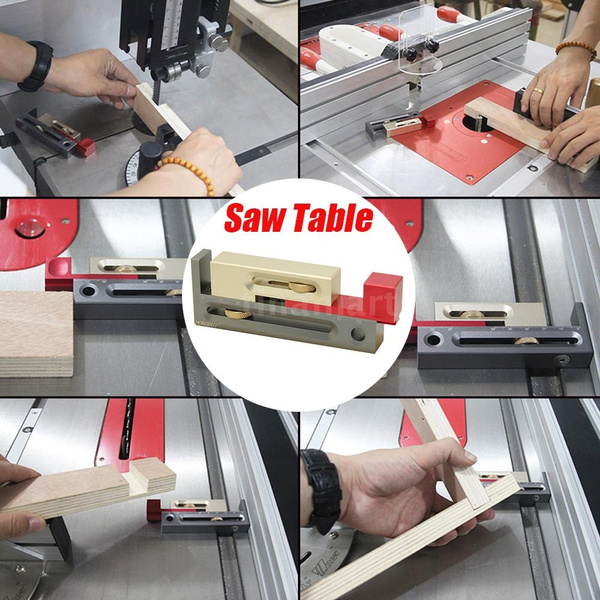 Saw Table Saw Slot Adjuster Mortise And Tenon Tool Movable Measuring ...