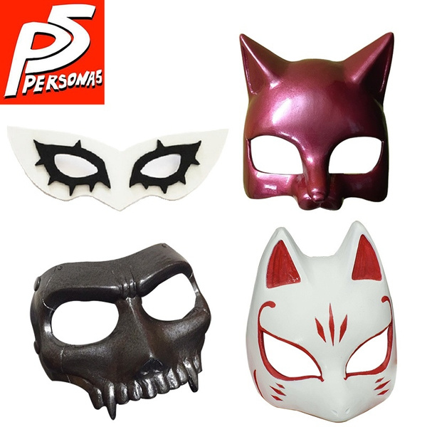 Persona 5 Mask Cosplay Joker Eye Mask Anne Takamaki Panther Mask Ryuji ...