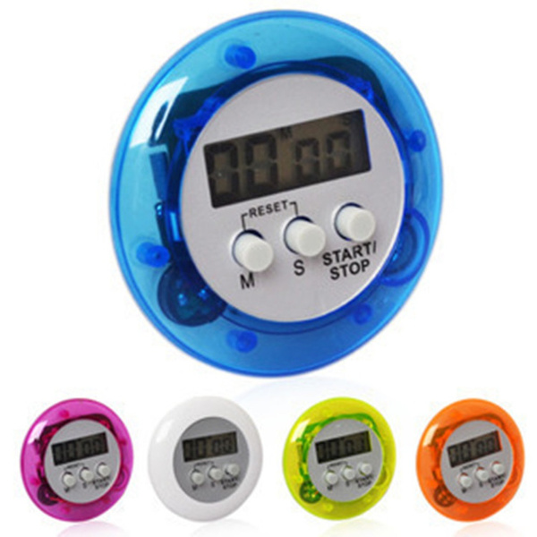 Kitchen Timer Round Electronic Digital Cooking Timers For Home Loud ...