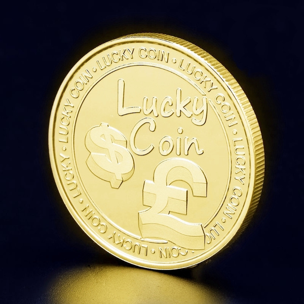 Lucky Commemorative Coin ，Gold Silver Plated Commemorative Coin ...