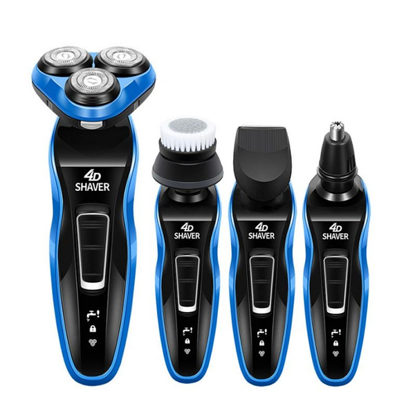 4 In 1 Male Electric Shaver Whole Body Washable Shaving Machine ...