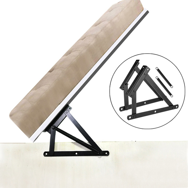 1 Pair/2Pcs Heavy Duty Lift up Top Storage Hinge Spring Stand Brackets ...