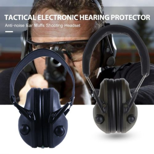 Tactical Shooting Ear Muff Headset Hearing Protector Anti Noise ...