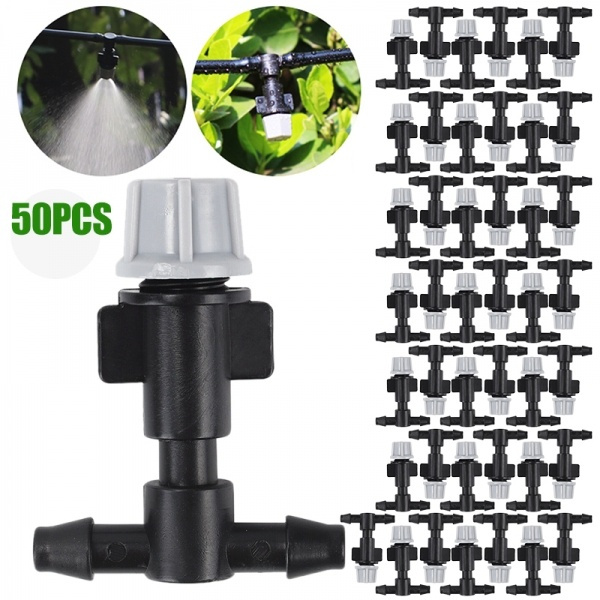 50pcs Automatic Mist Spray Nozzle Sprinkler Garden Agriculture ...