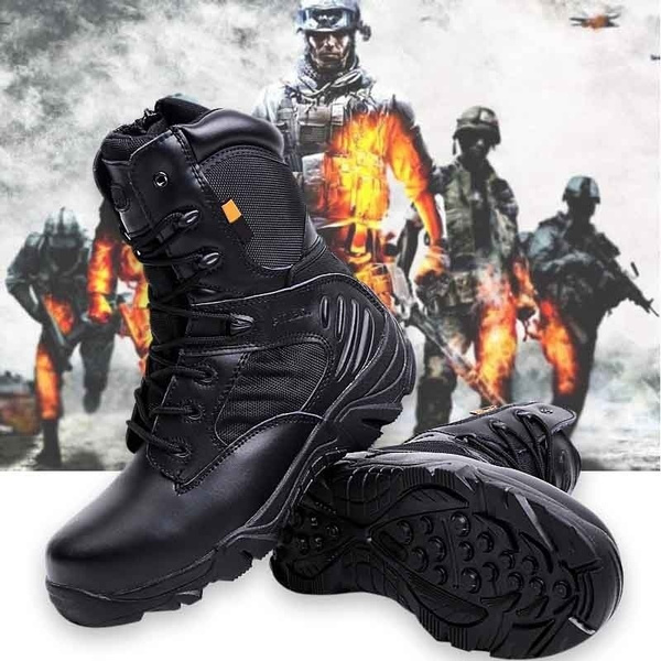 Army Men Commando Combat Desert Outdoor Hiking Boots Landing Tactical ...