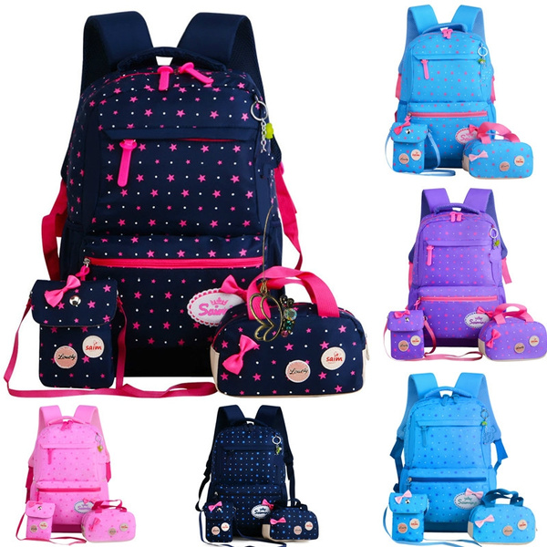 New elementary school bag three-piece backpack children backpack school ...