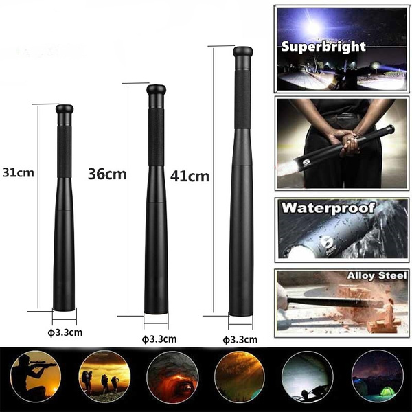 Super Bright Led Baseball Bat Flashlight Baton Flashlight Torch for ...