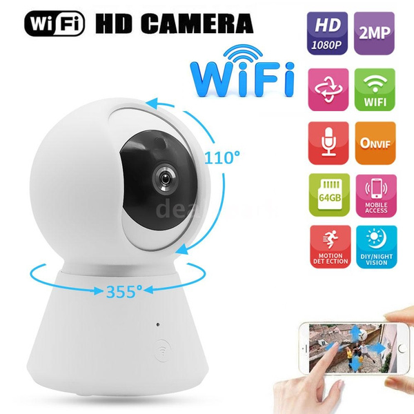 Home Security Camera 1080P HD Wireless IP Surveillance Monitor with ...
