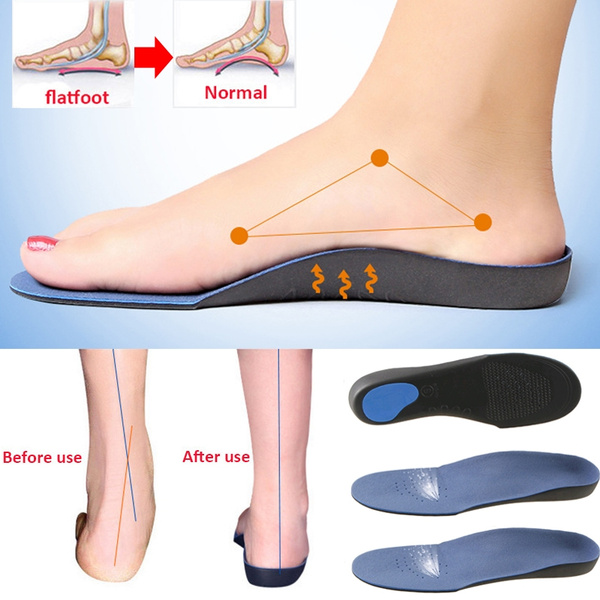 1 Pair Orthopedic Insoles Flatfoot Orthotics Cubitus Varus Orthopedic ...