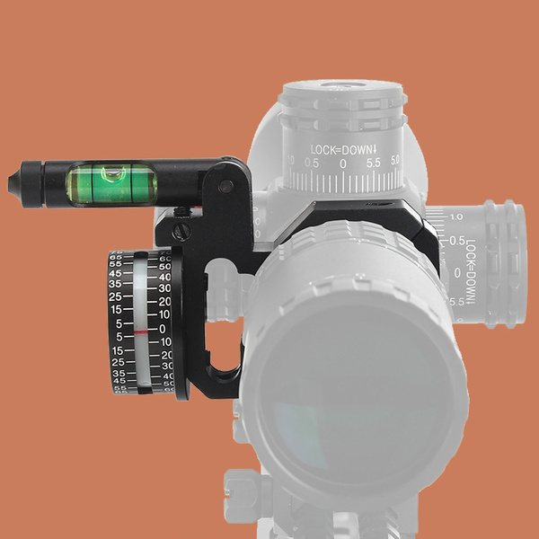 1Pcs Hunting 24.5/30mm Angle Cosine Indicator Kit and Bubble Level Fit ...