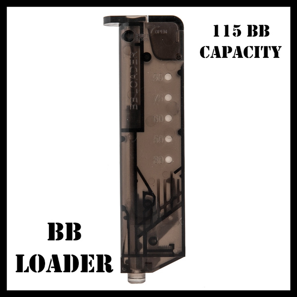 Airsoft Gun Magazine Plastic Speed Loader 115 Round Speedloader 6mm BB ...