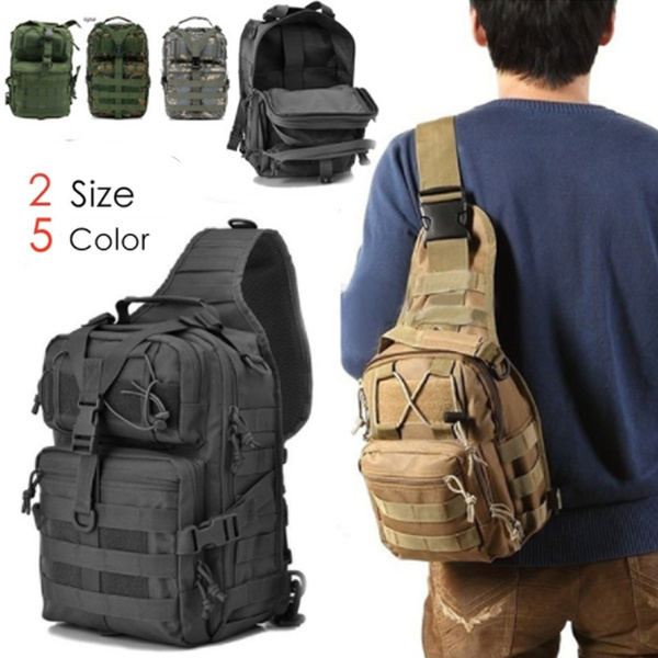 2019 High Quality Men Military Tactical Army Travel Hiking Messenger ...