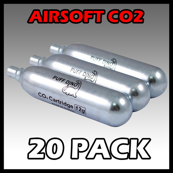 USA SELLER FAST SHIPPING 20 Pack Of CO2 Cartridge For BB Airsoft ...