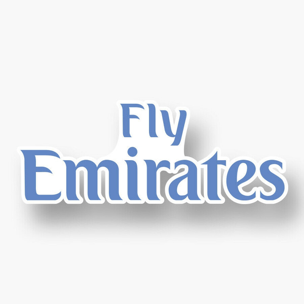 x2 FLY EMIRATES Sticker Vinyl Decal Car Window | Wish