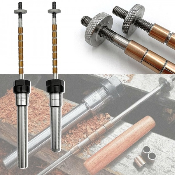 1 set Metal Pen Mandrel Collet Mandrel Set Penmaking Turning Lathe ...