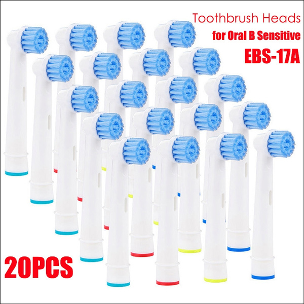 20pcs Electric Toothbrush Heads for Oral b Sensitive EBS-17A | Wish