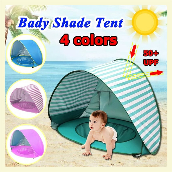 Baby Shade Tent Kids Beach Tent Pop Up Outdoor Portable Shade Pool UV ...