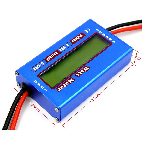 Watt Meter RC 100A Current Voltage Tester Power Analyzer For Model ...