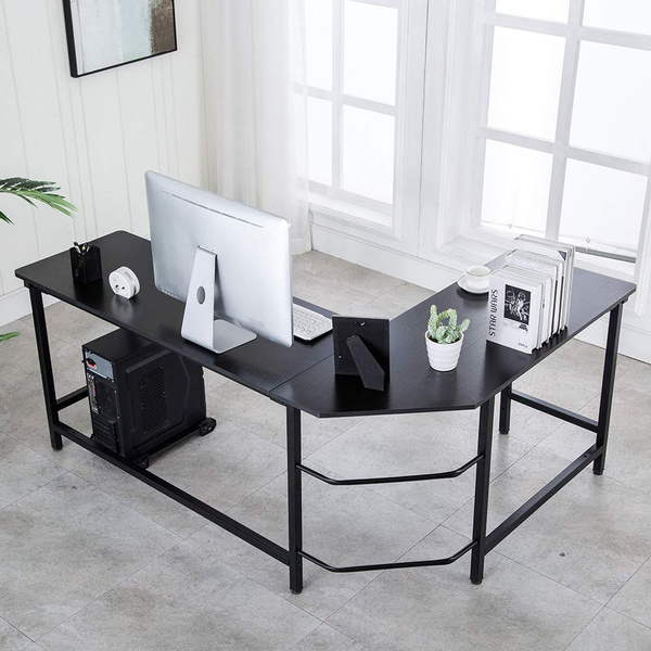 Modern L Shaped Computer Desk Corner Gaming Desk Computer Table ...