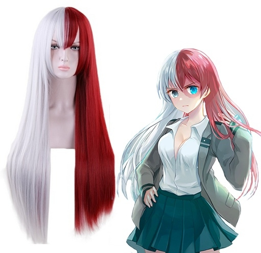 Anime My Hero Academia Cosplay Wig Todoroki Shoto Women Wig | Wish