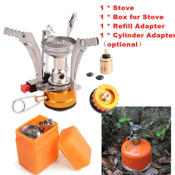 Super Lightweight Stove Outdoor Cooking Burner Folding Camping Gas ...