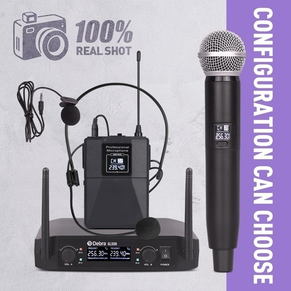 2 Channel UHF Wireless Handheld Microphone System 2 Handheld Mic & LCD ... 2 Channel UHF Wireless Handheld Microphone System 2 Handheld Mic & LCD ...