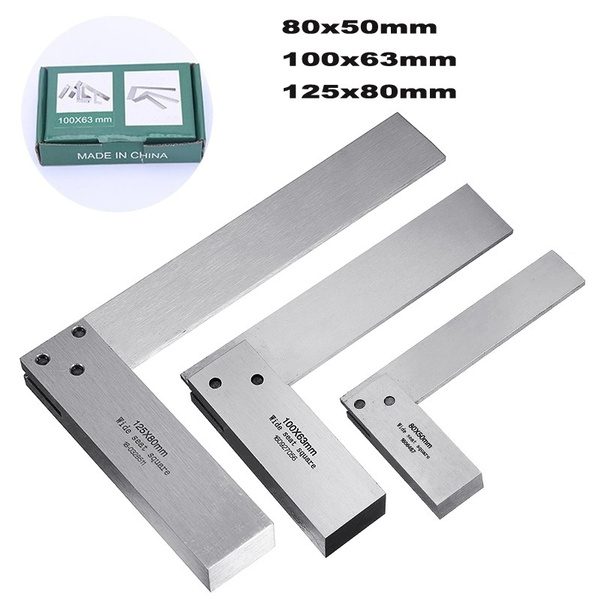 Machinist Square 90º Right Angle Engineer Set Precision Ground Steel ...