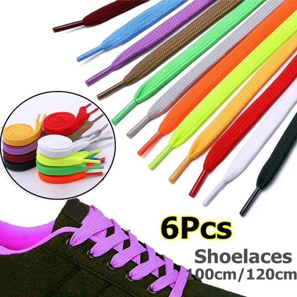3Pairs Colourful Shoelaces Shoe Laces for Canvas Sneakers Sport Shoes ...