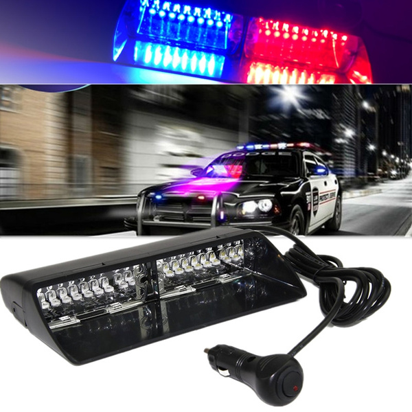 Super Bright 16LED Signal flashing led warning light Red/Bule/yellow ...