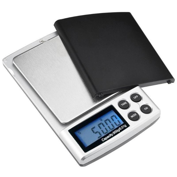 Waterproof 500g x 0.01g Digital Precision Scale Gold Silver Jewelry ...