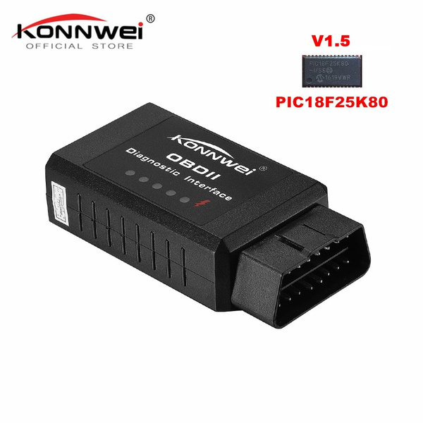 Original V1.5 elm327 Bluetooth Adapter Pic18f25k80 EML327 OBD2 1.5 for ...