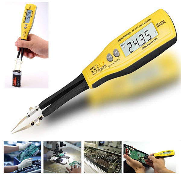 Smart SMD Tester Multimeter Diode Capacitance Handheld Resistance ...