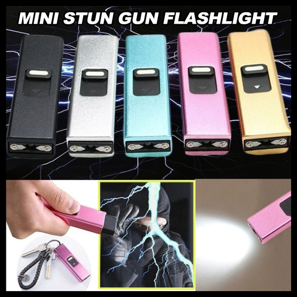 USA SELLER FAST SHIPPING Mini Self Defense Stun Gun Electric Shock ...
