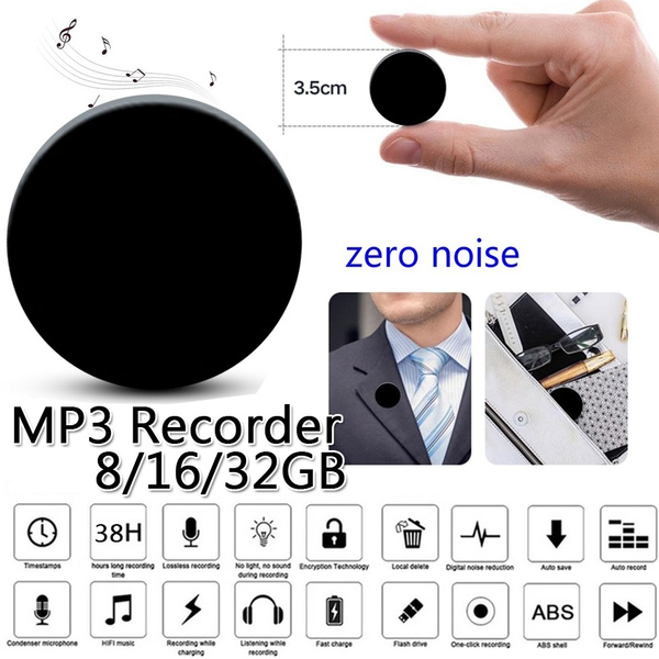 Pro Spy Voice Recorder, MP3 Player w/ Micro Recording Pen Professional ...