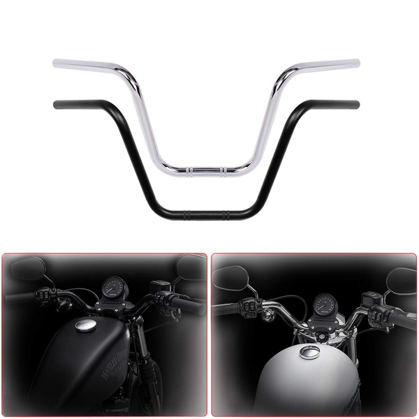 22mm 7/8" Motorcycle Handlebar High Rider Steel Handlebars Bars for ...