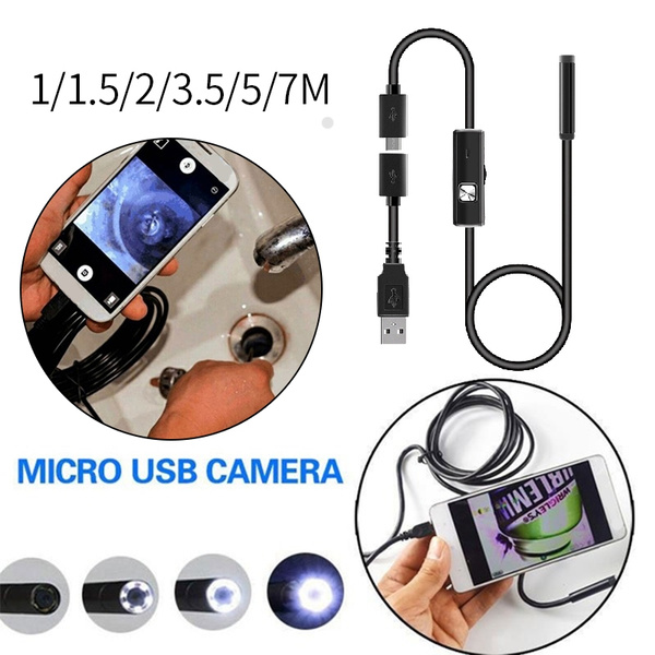 Mobile Phone Endoscope Household Sewer Pipe Car Inspection Tool ...