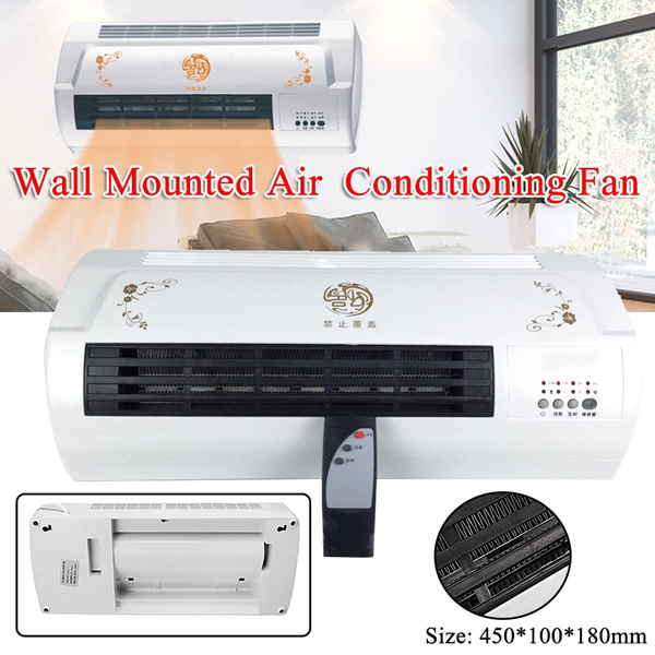 Wall Mounted Air Cooler Conditioner Heater Fan Heating Room Air ...
