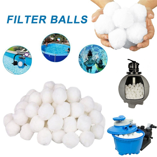 200g/700g Pool Filter Pump Replacement Filter Balls Water Purification ...