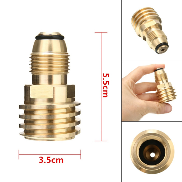 Fashion Converts Propane LP Tank POL Service Valve to QCC (Type 1 ...