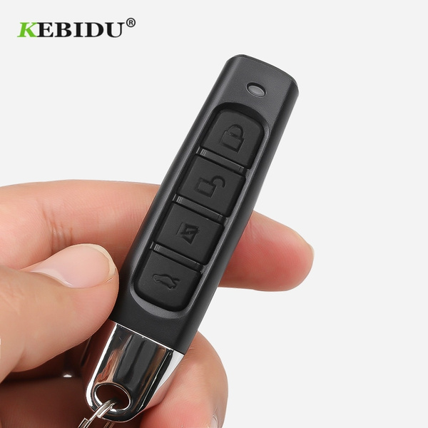 KEBIDU 433MHZ Copy Came Remote Control 4 Buttons Car Key Fob Wireless ...