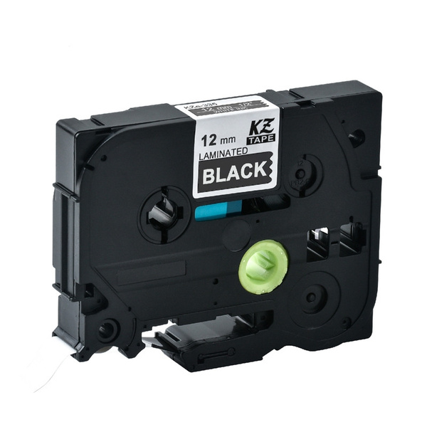 12mm (0.47 In) 8m (26 Ft) Tze335 White on Blue Label Tapes Compatible ...