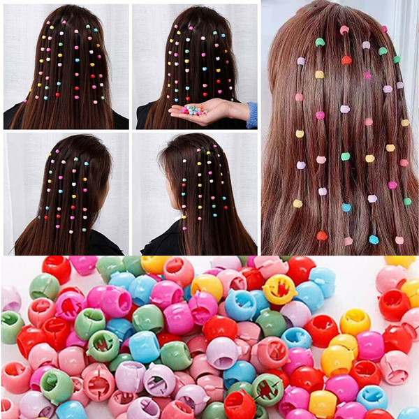 80pcs Hair Braid Dreadlock Beads Mixed Colorful Plastic Haircuff Clip ... 80pcs Hair Braid Dreadlock Beads Mixed Colorful Plastic Haircuff Clip ...