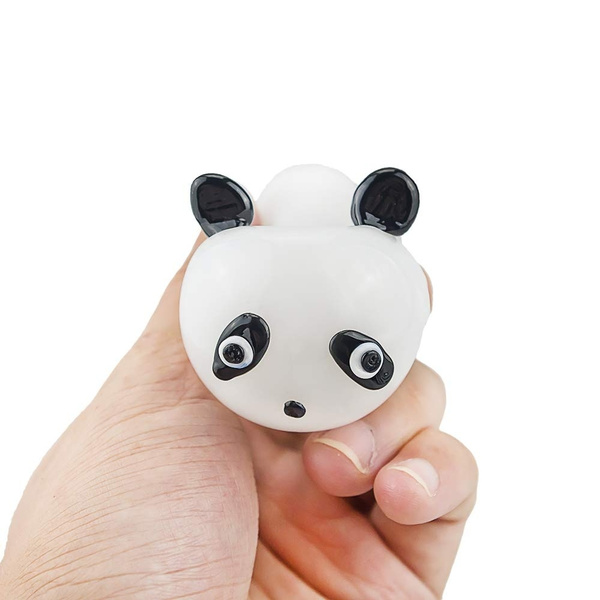 Cute Panda Handmade DIY Glass Bowl Pipe Spoon Pipe | Wish