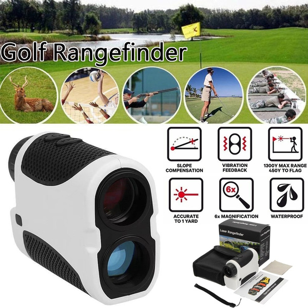 Pro Tournament Golf Rangefinder, 6X Laser Range Finder 437 Yards(400M ...