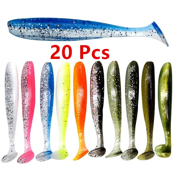 20 Pcs/10 Pcs Fake Wobbler Fishing Lures Bass CrankBait Crank Bait ...